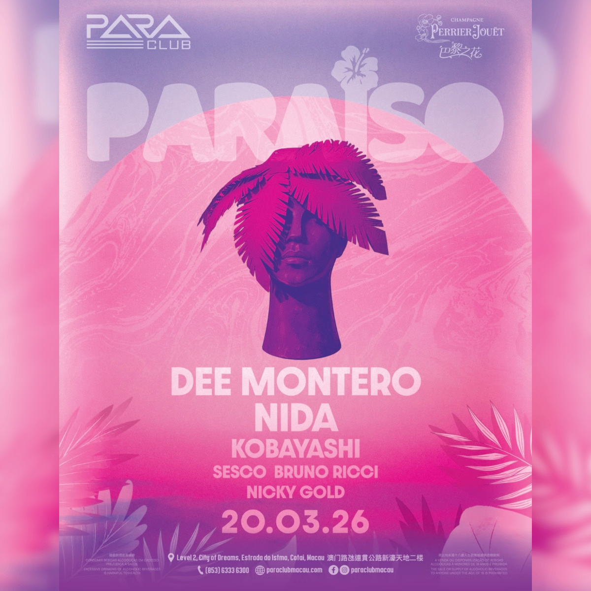PARA CLUB Presents Dee Montero - Paraiso Launch Party